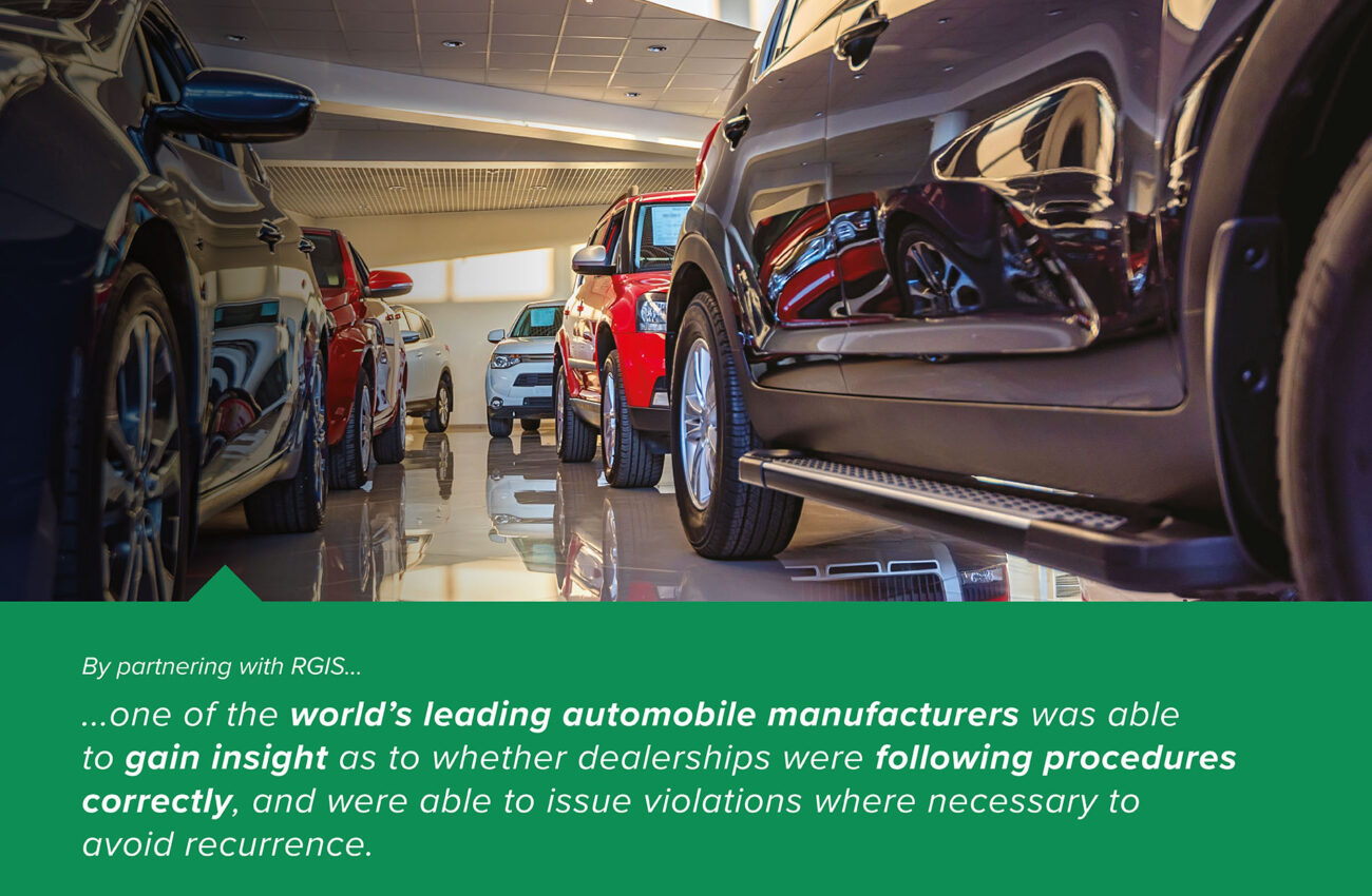 Vehicle Dealership Stock Audit Service | RGIS