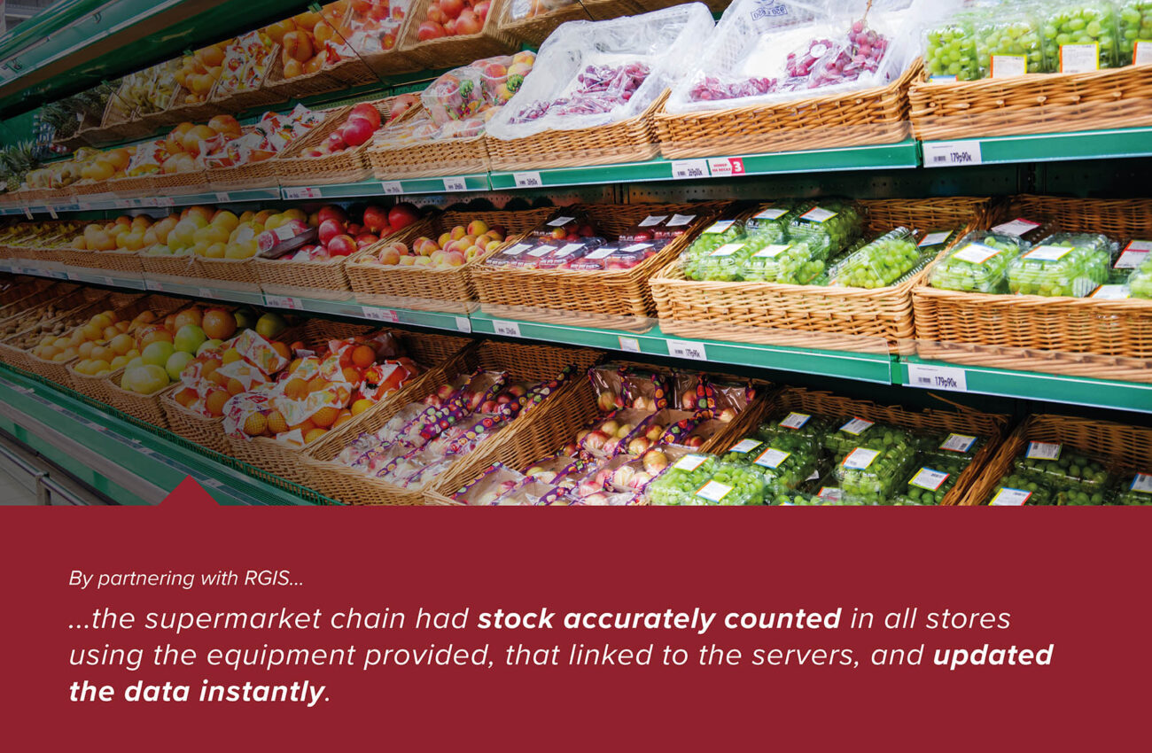 Supermarket Inventories Using Customers Equipment | RGIS